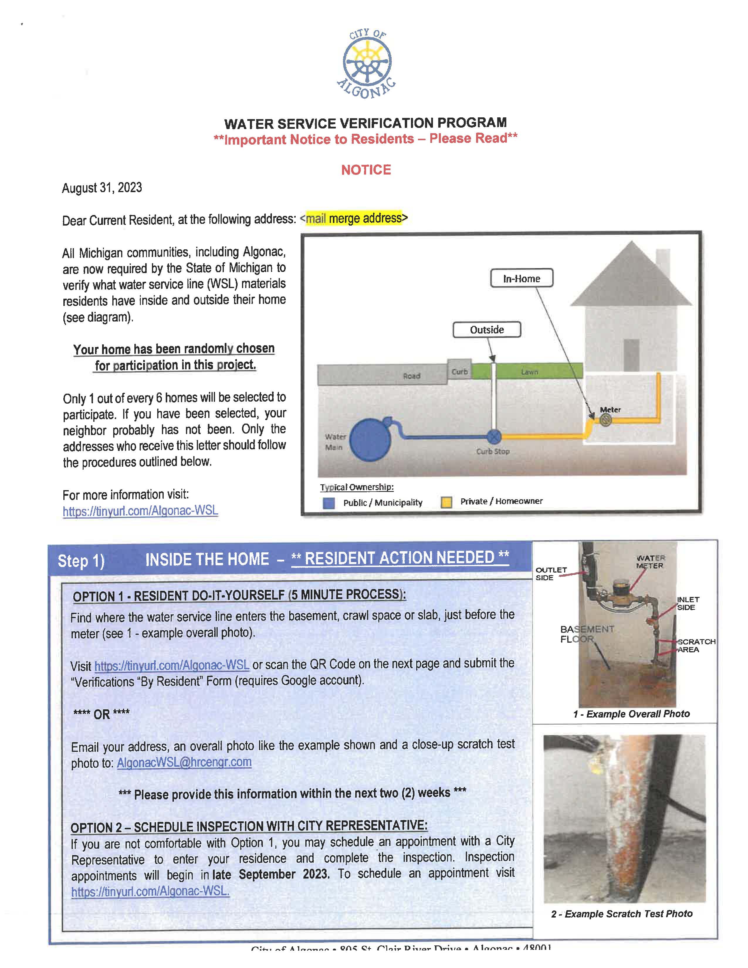 The Official Website of the City of Algonac Michigan - Water Department